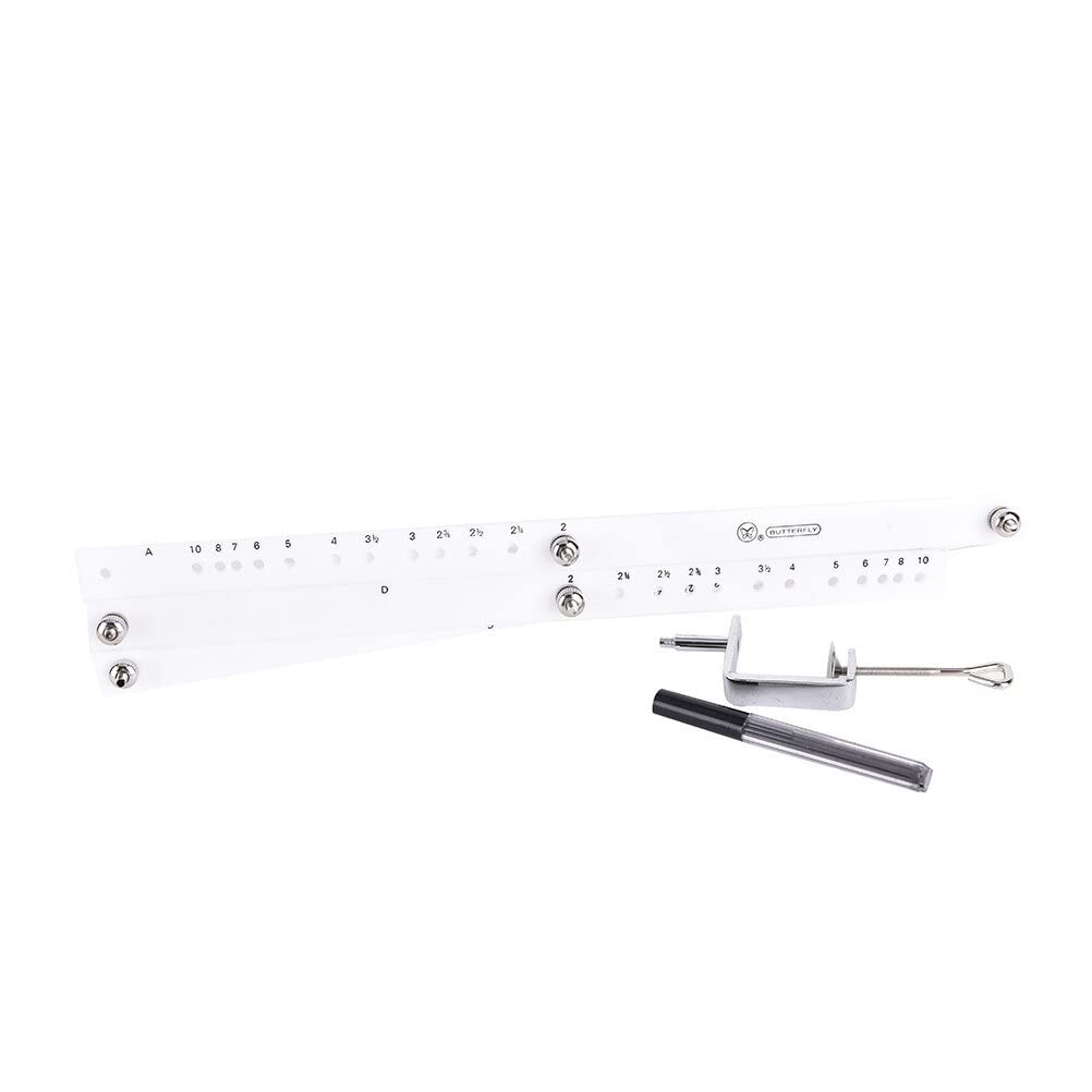 Ruluti Artist Pantograph Drawing Reducer Enlarger Tool Art Craft for Office School Supplies 34cm