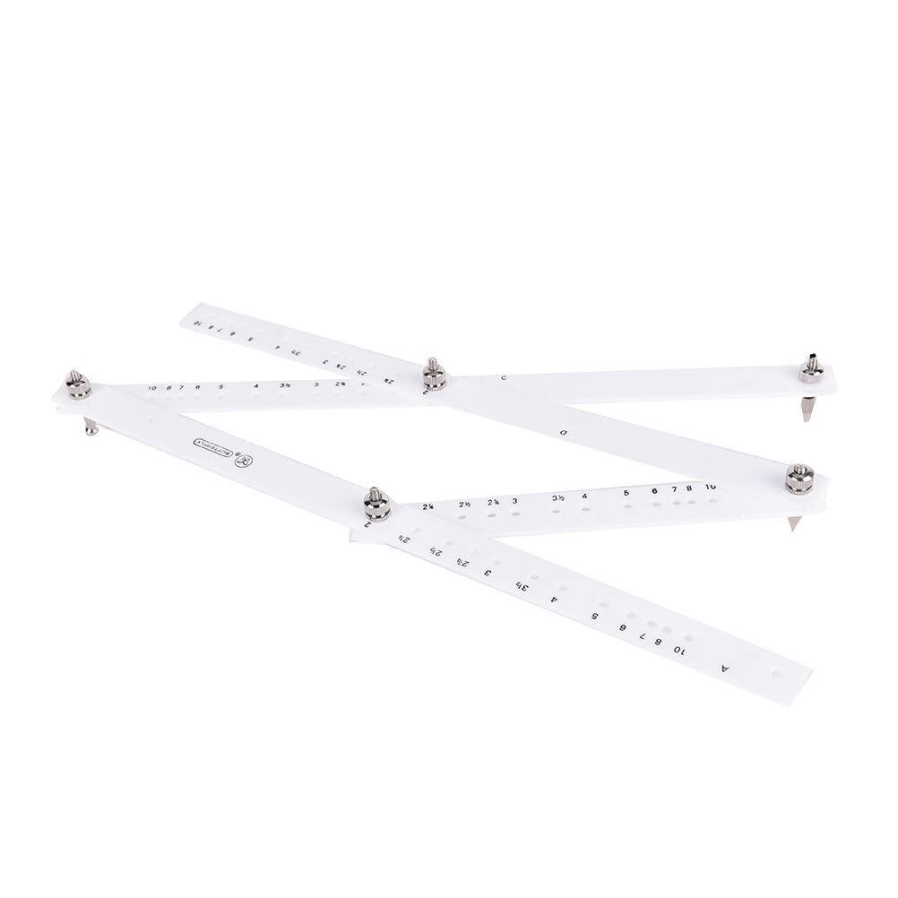 Ruluti Artist Pantograph Drawing Reducer Enlarger Tool Art Craft for Office School Supplies 34cm