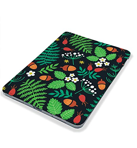 Cute Tropical Fern Leaves Plants case Compatible with iPad Mini Air Pro 7.9 8.3 9.7 10.2 10.9 11 12.9 inch Pattern Cover New 2022 2021 Trifold Stand 3 4 5 6 7 8 9 Generation 344 (7.9" Mini 4/5)