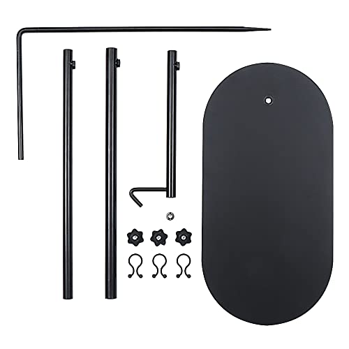 Insfashble Adjustable Heat Lamp Holder Black