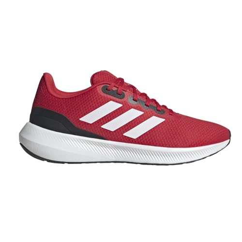 adidas Men's Run Falcon 3.0 Shoe, Better Scarlet/White/Black, 9.5