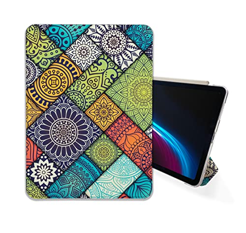 Cute Boho Bohemian Flowers case Compatible with iPad Mini Air Pro 7.9 8.3 9.7 10.2 10.9 11 12.9 inch Pattern Cover New 2022 2021 Trifold Stand 3 4 5 6 7 8 9 Generation 274 (11" Pro 1/2/3 gen)