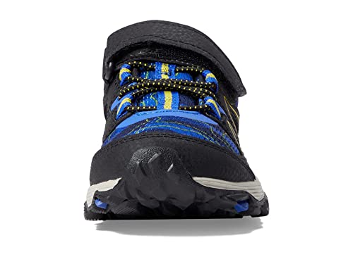 Merrell Trail Quest Hiking Shoe, Blue/Black/Yellow, 3 US Unisex Big Kid
