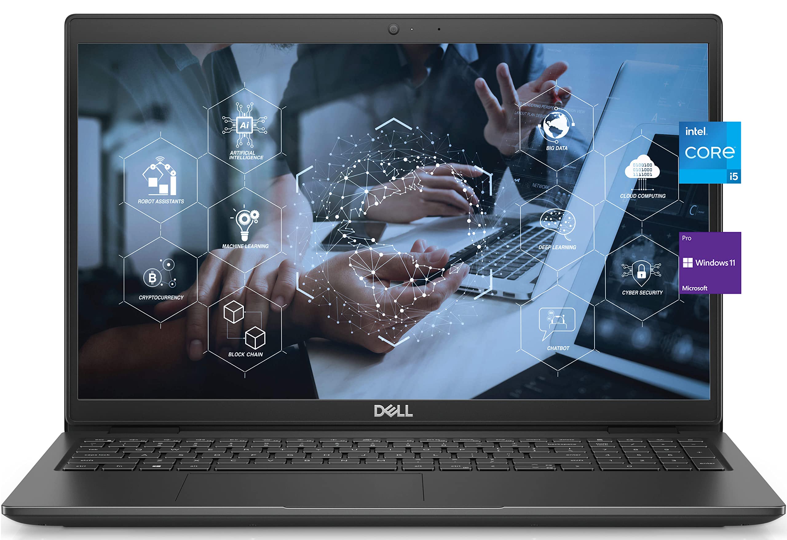 DELL 2022 Latitude 3520 15.6" FHD Business Laptop, Intel Core i5-1135G7, 32GB RAM, 1TB PCIe SSD, Webcam, Wi-Fi 6, HDMI, Bluetooth, Windows 11 Pro
