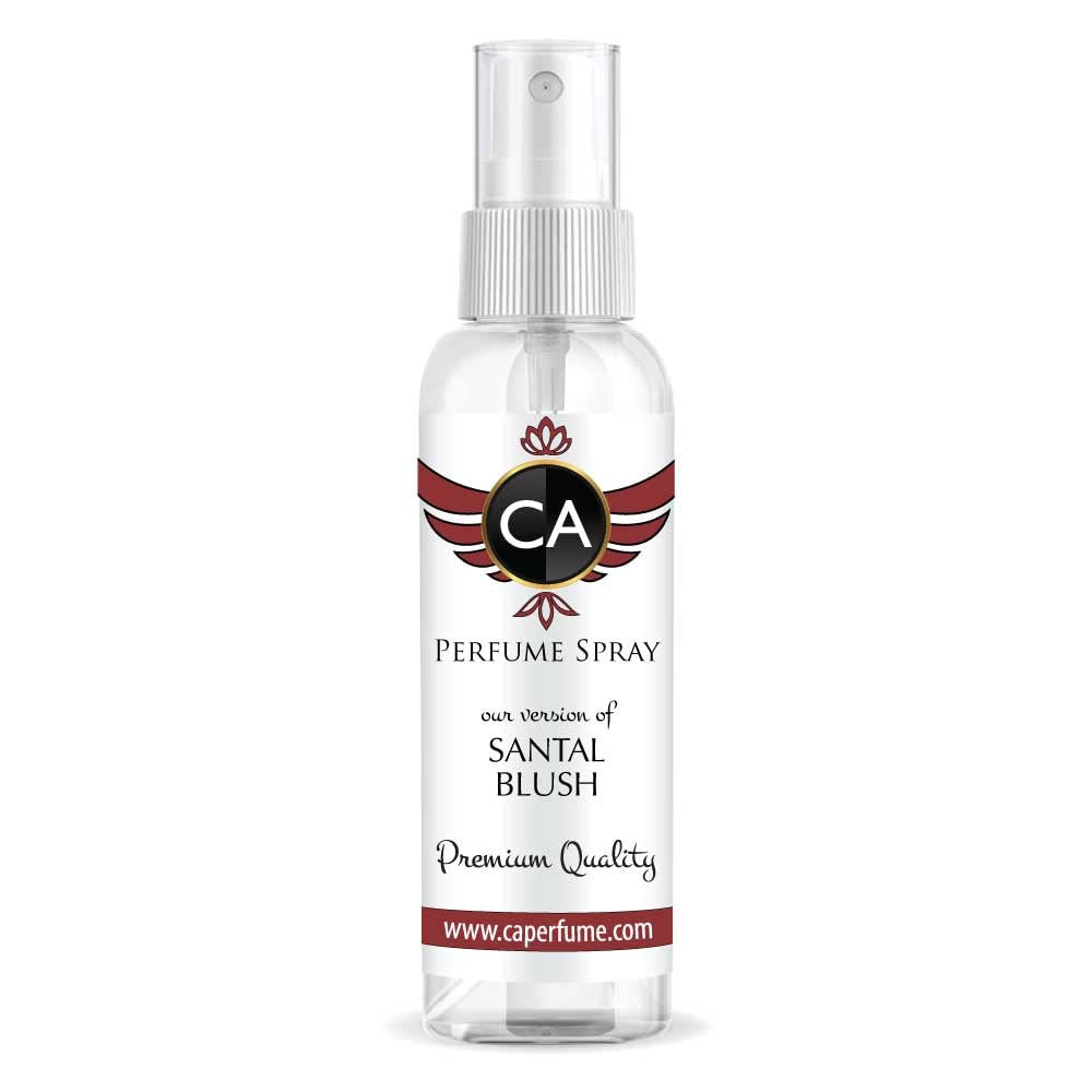 CA Perfume Impression of Santal Blush For Women Fragrance Eau de Parfum Spray Refillable Bottle 2 Fl Oz/60ml-X1