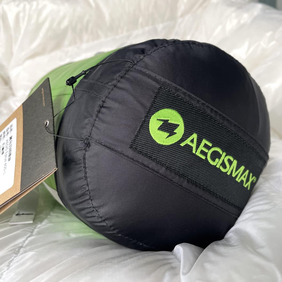 AEGISMAX Camping Compression Sack for Sleeping Bag Accessories 20D Waterproof Nylon Stuff Sack Outdoor Ultralight Storage Bag (XS)