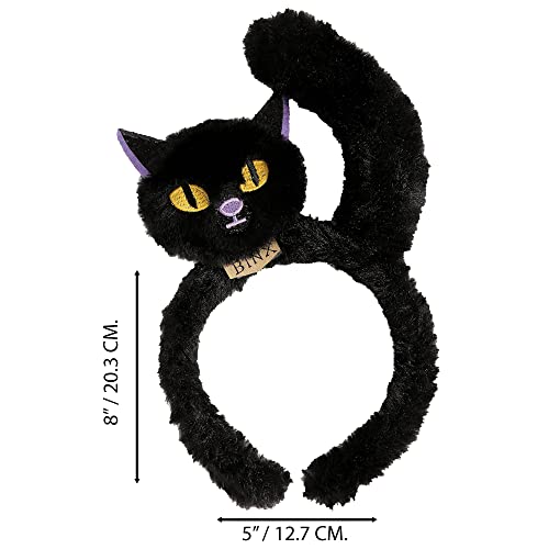 Disney Hocus Pocus Binx the Cat Headband - Black Cat Head Band - Hocus Pocus Headband