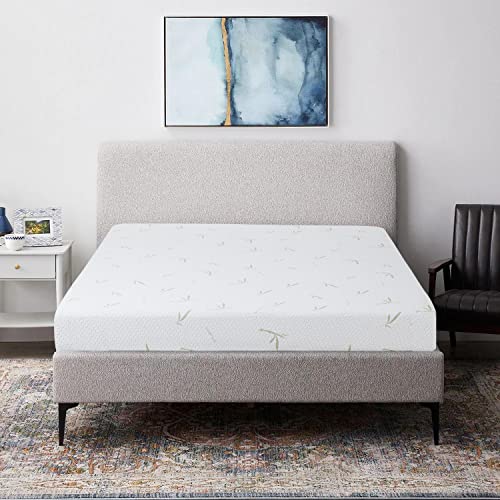 BestMassage Full Mattress, 8 inch Gel Memory Foam Mattress Queen Size for Cool Sleep & Pressure Relief, Medium Firm Mattresses CertiPUR-US Certified/Bed-in-a-Box/Pressure Relieving
