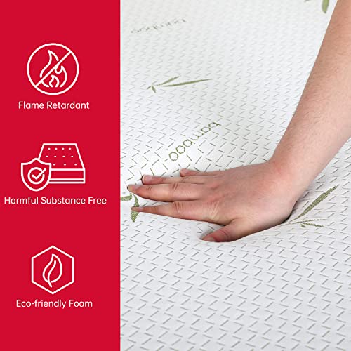 BestMassage Full Mattress, 8 inch Gel Memory Foam Mattress Queen Size for Cool Sleep & Pressure Relief, Medium Firm Mattresses CertiPUR-US Certified/Bed-in-a-Box/Pressure Relieving