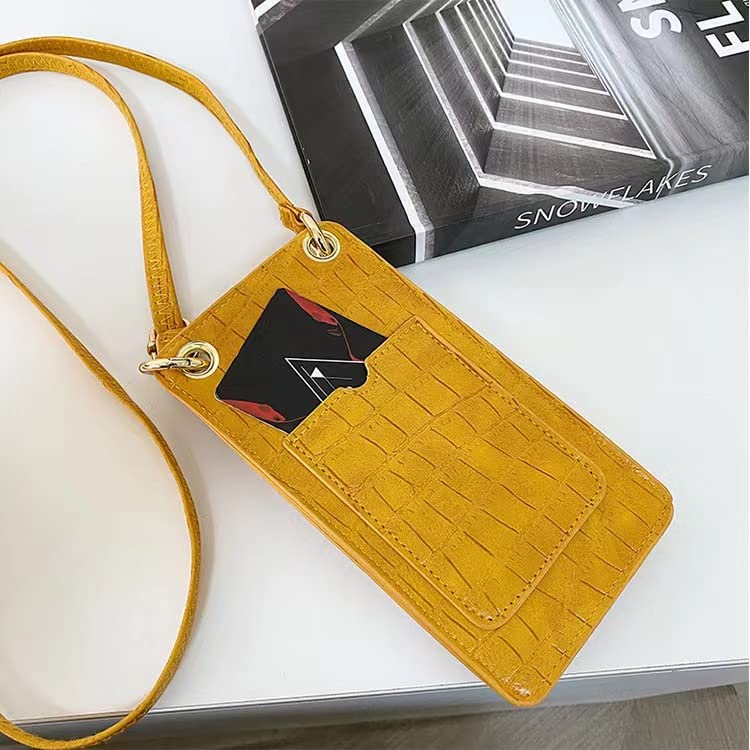 Cecety TM Cell Phone Purse Small Crossbody Bag Wallet Case for iPhone 13 12 11 Pro Max/Samsung Galaxy S20 S21 FE S22 A53 A52 (Black)