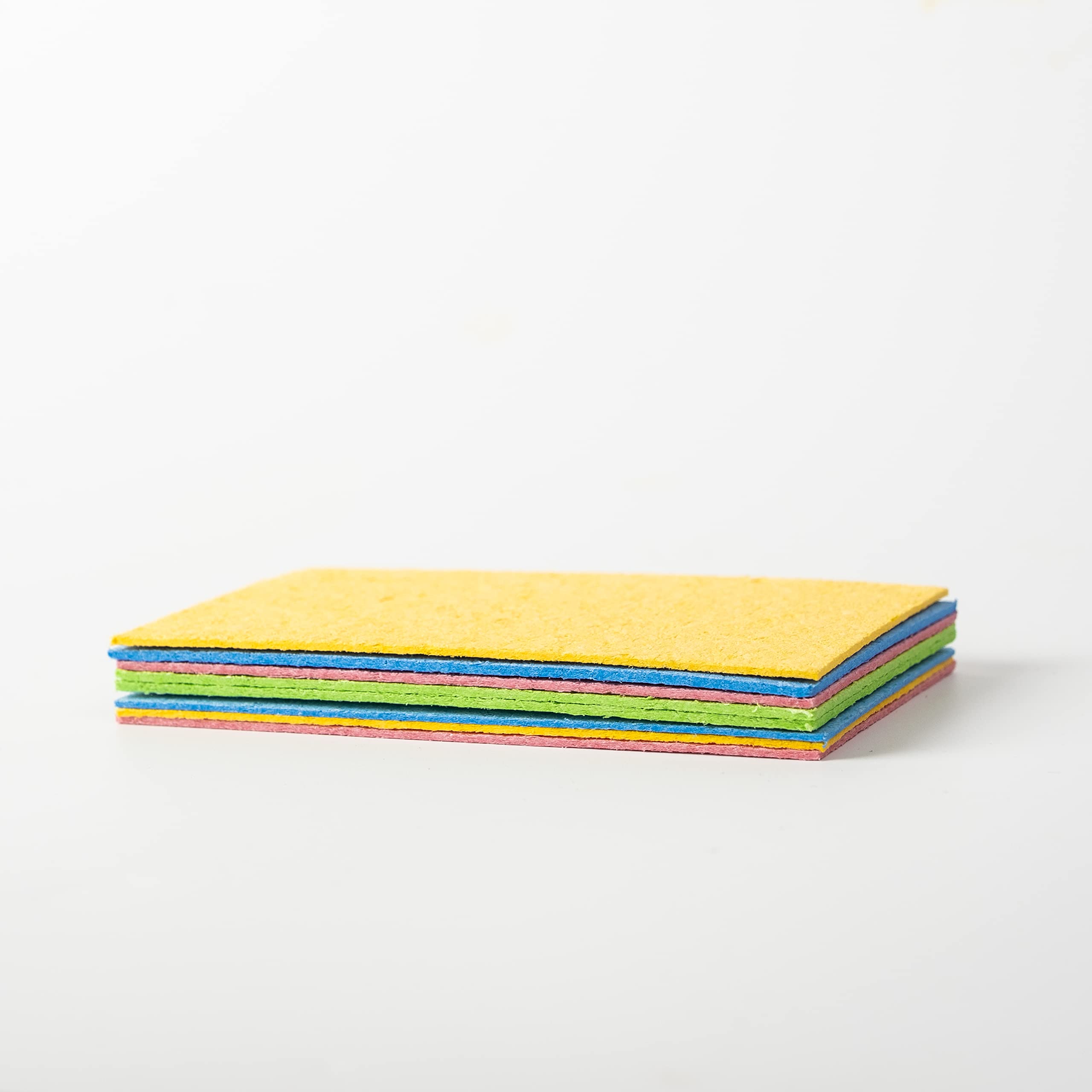 ARYA. | Pop-Up Eco Sponges 24 Pack | Natural Cellulose | Compostable & Biodegradable | Compressed Kitchen & Bathroom Sponges | Plastic-Free & Non-Scratch (24)