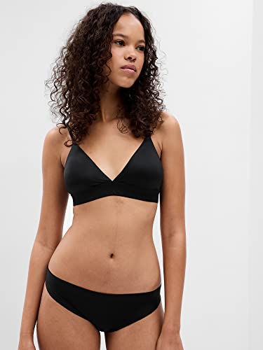 GAP Womens 5-pack No Show Thong Underpants Underwear, True Black, XX-Large US