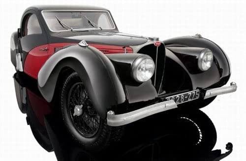 Bauer for Bugatti 1937 Classic Car Type 57SC Atalante German 7828-Z75 Limited Edition 1/12 DIECAST Truck Pre-builded Model