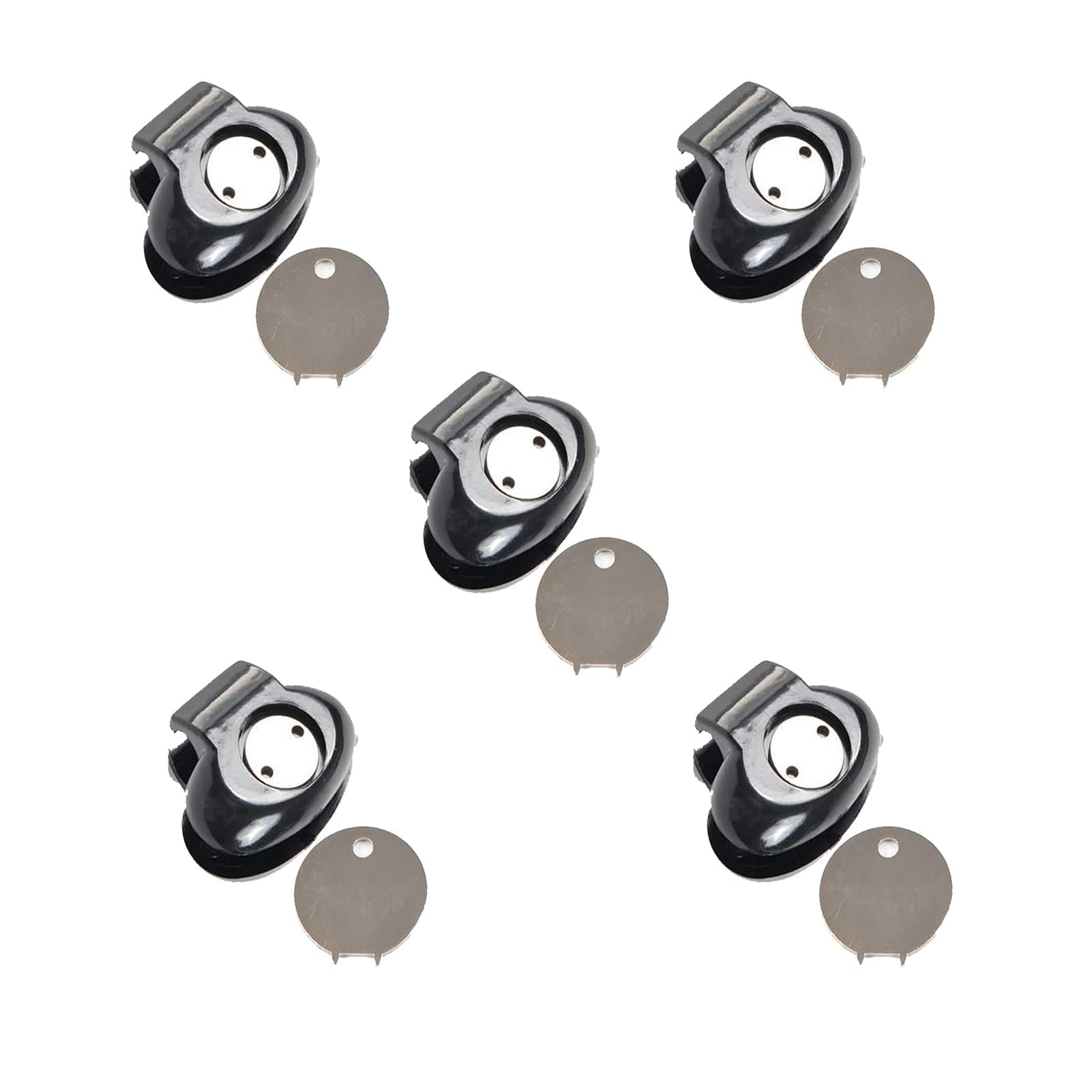 Teenidea Trigger Lock,Safety Universal Firearms Pistol Gun Locks Fit Most Handguns and Rifles(5PCS)
