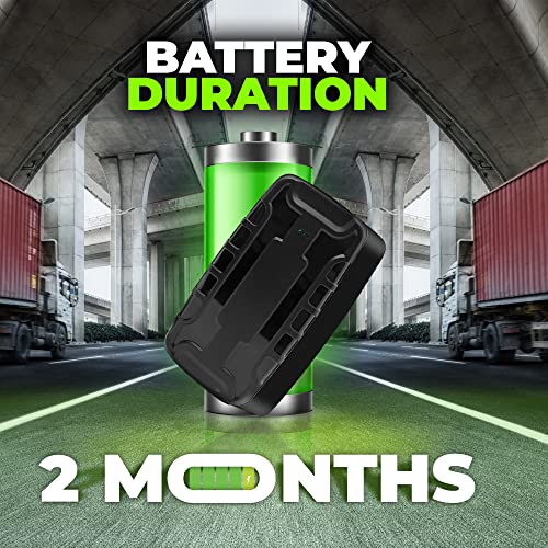 Magnetic GPS Tracker for Vehicles | Real-Time Car and Asset Tracking | Rechargeable Long-Life Battery (2-7 Months) | Global Coverage | Ideal for Teens, Elderly and Fleet Monitoring | Software Included