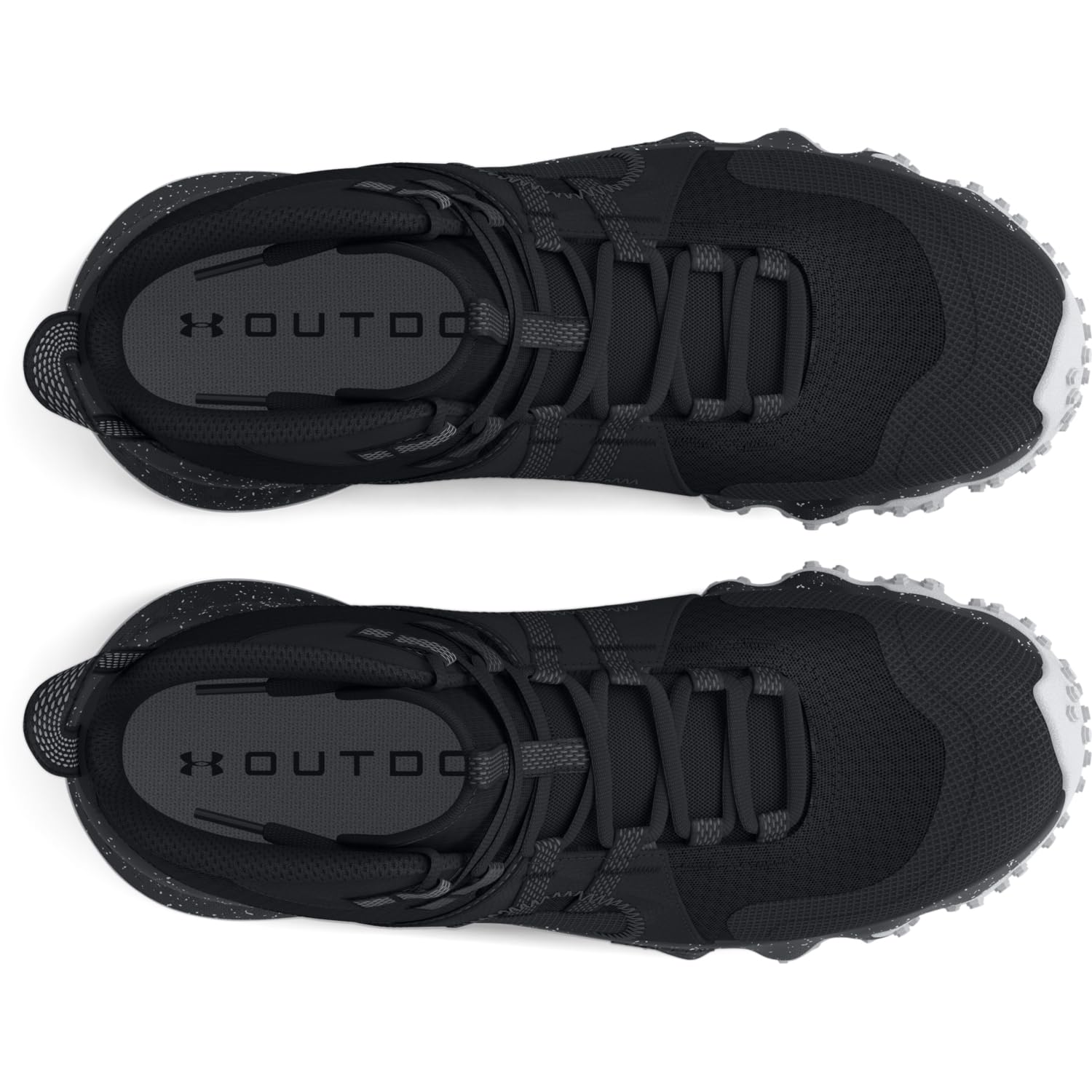 Under Armour Men's Charged Maven Trek, (002) Black/Black/Pitch Gray, 9.5, US