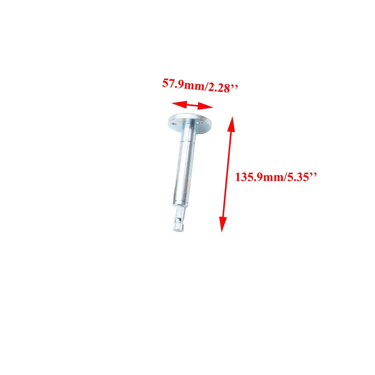 PRO BAT 435 mm /17.1'' Go Kart Steering Gear Rack Pinion 390 mm/15.4'' Adjustable Rack Shaft Tie Rod Kit fit for 110cc 125cc 140cc 150cc Go Kart Cart Golf Buggy UTV