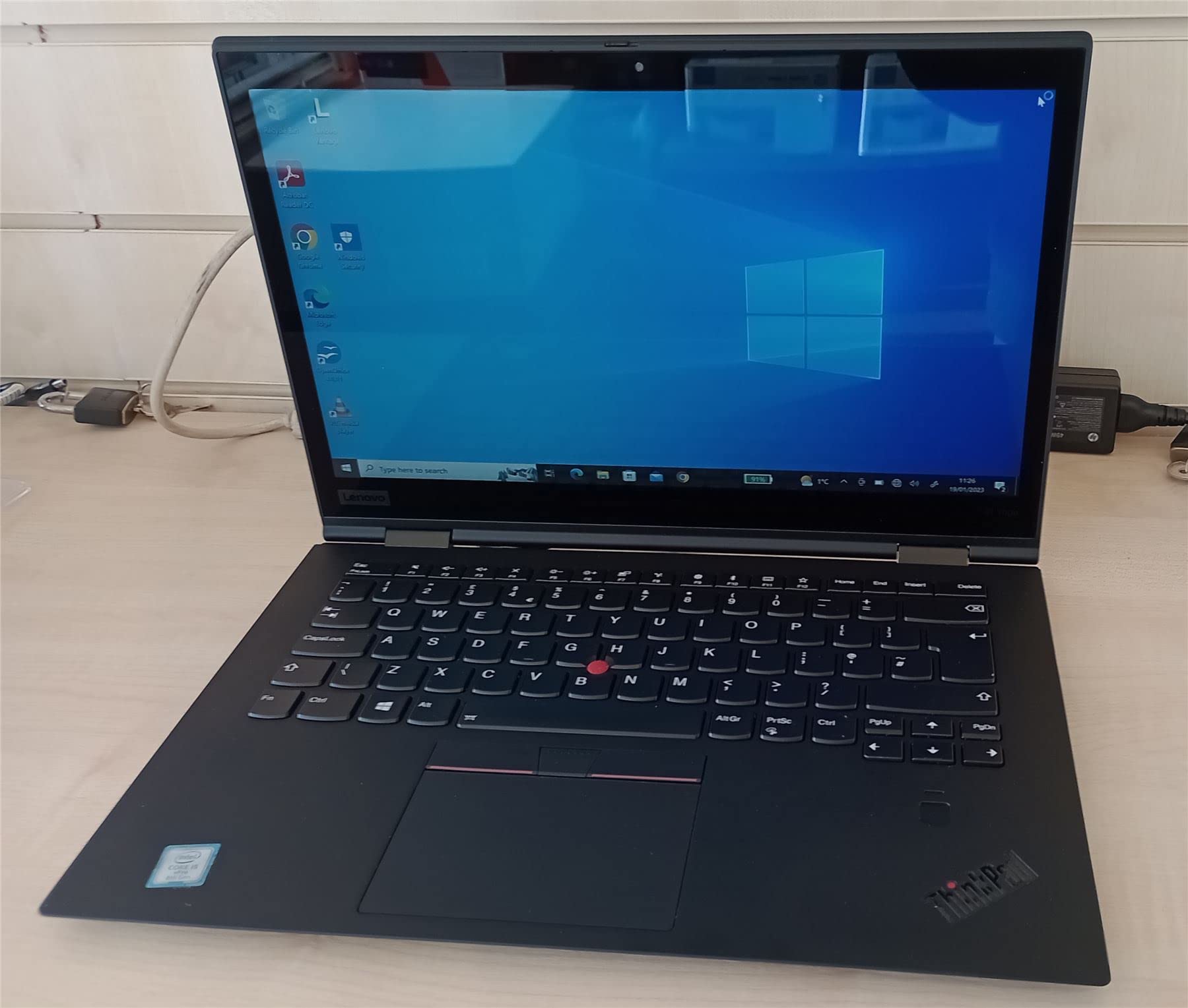Lenovo ThinkPad X1 Yoga 14" FHD, Core i5-8350U 1.7GHz, 8GB RAM, 256GB Solid State Drive, Windows 11 Pro 64Bit, CAM, Touch, (Renewed)