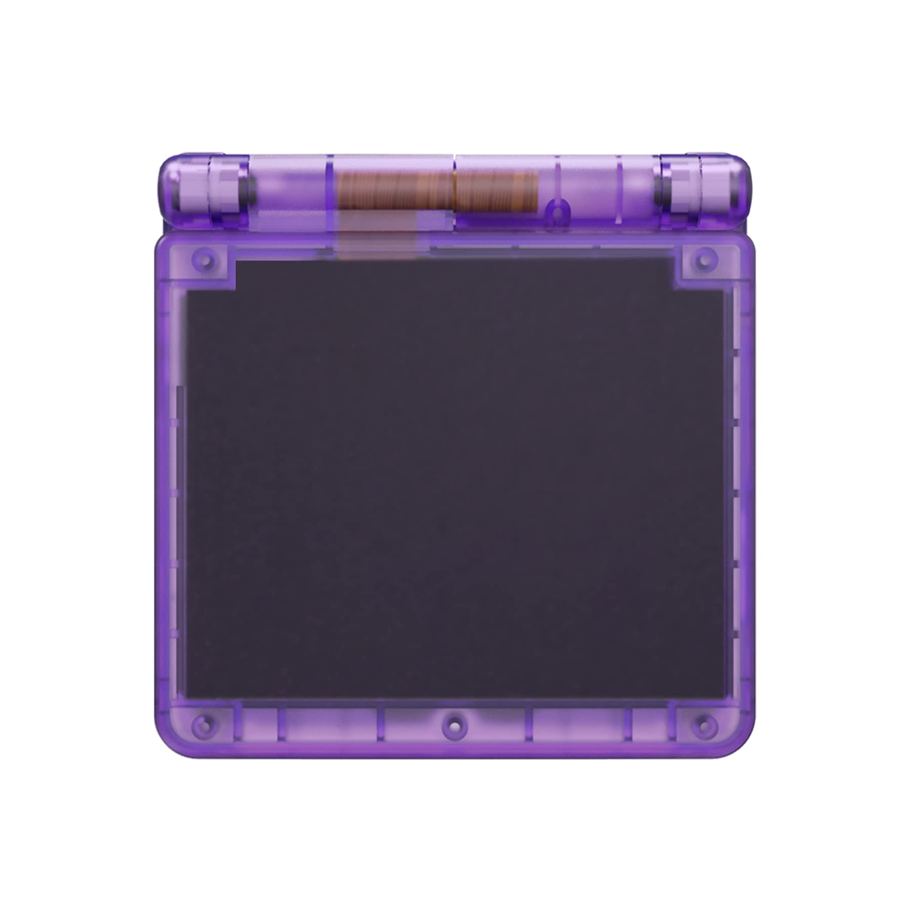 IPS Ready Upgraded eXtremeRate Clear Atomic Purple Custom Replacement Housing Shell for Gameboy Advance SP GBA SP β Compatible with Both IPS & Standard LCD β Console & Screen NOT Included