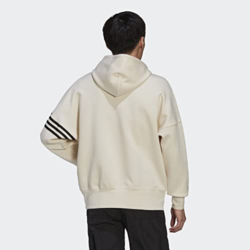 adidas Originals Men's Adicolor Neuclassics Hoodie, Wonder White, Small