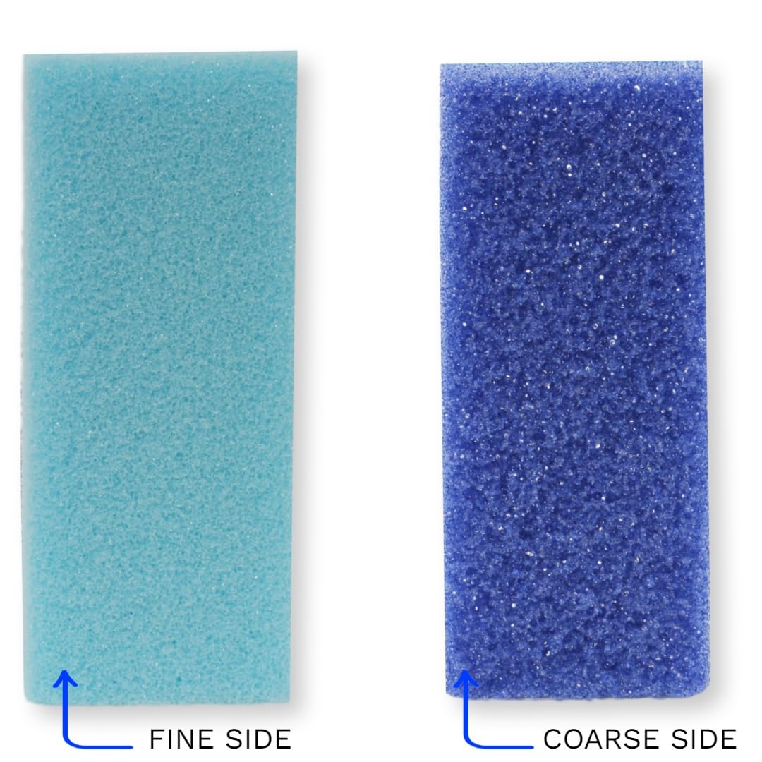 Mantello Pumice Stone for Feet- Foot Scrubbers for Shower and Foot Tub- Pumice Stone for Feet Callus Remover- Double Sided Foot Scrubber Dead Skin Remover- 4 Pack