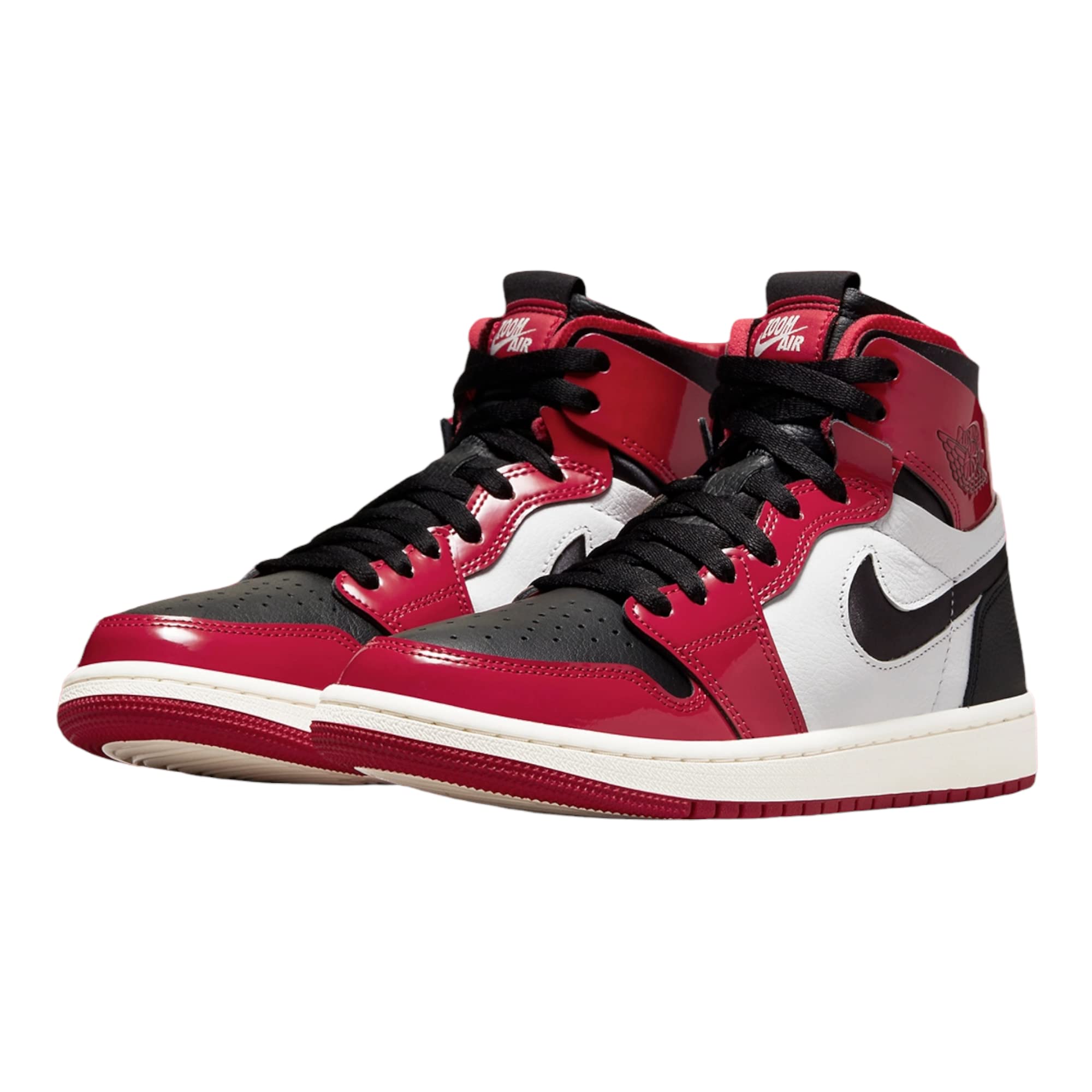 NIKE Jordan Womens WMNS Air 1 Zoom CMFT CT0979 610 Zoom Chicago - Size 9W Red