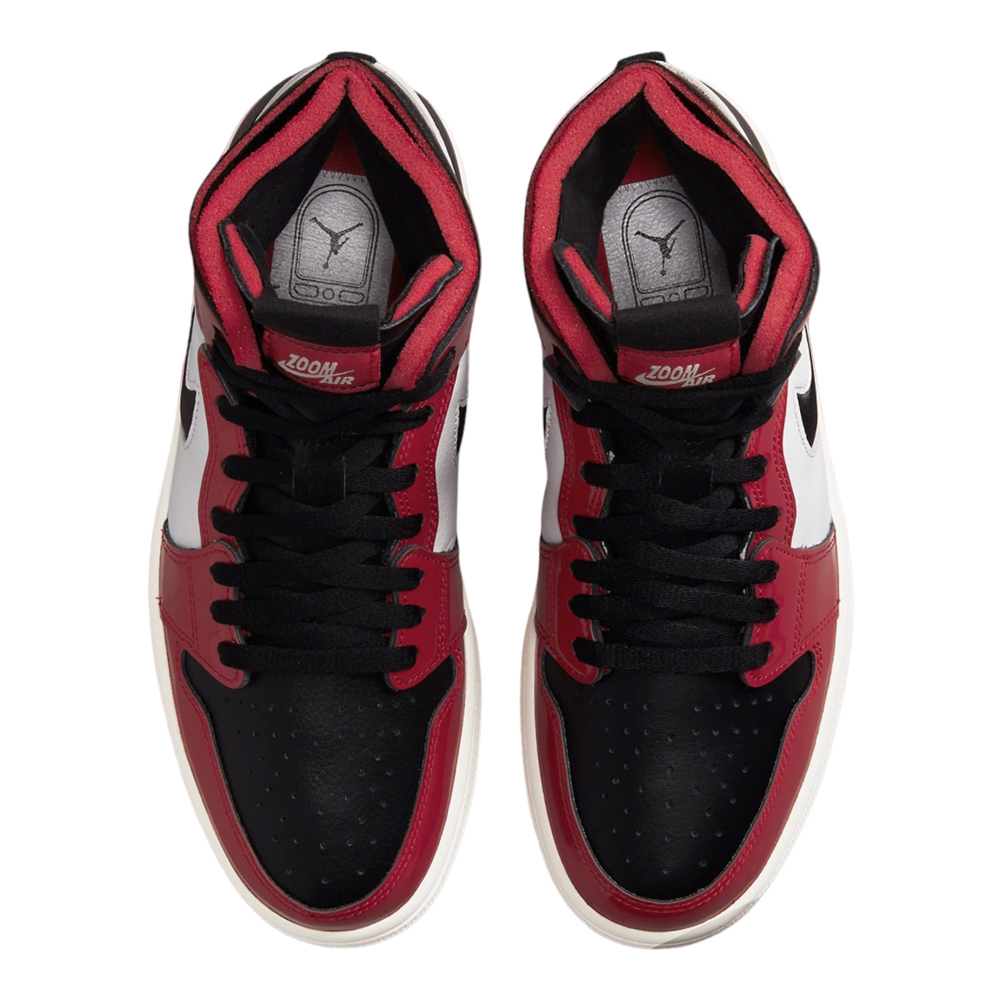 NIKE Jordan Womens WMNS Air 1 Zoom CMFT CT0979 610 Zoom Chicago - Size 9W Red