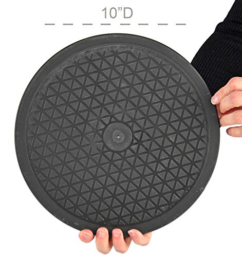 HOME-X 10β Heavy-Duty Turntable, Kitchen Cabinet Organizer, Rotating Platform, Lazy Susan, Rotating Swivel Turntable-88 lbs Capacity