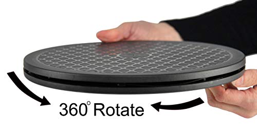 HOME-X 10β Heavy-Duty Turntable, Kitchen Cabinet Organizer, Rotating Platform, Lazy Susan, Rotating Swivel Turntable-88 lbs Capacity