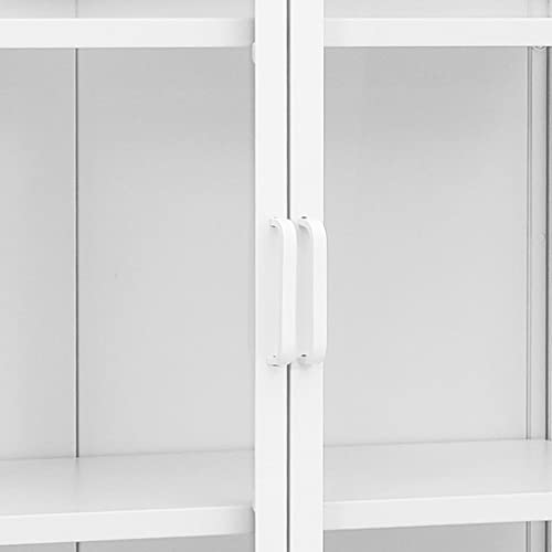 YUUIKLLE Storage Cabinet, Floor Storage Cabinet with Double Door,Cupboard/Pantry Cabinet in The Kitchen, Console Cabinet in The entryway, for Living Room, Home Office
