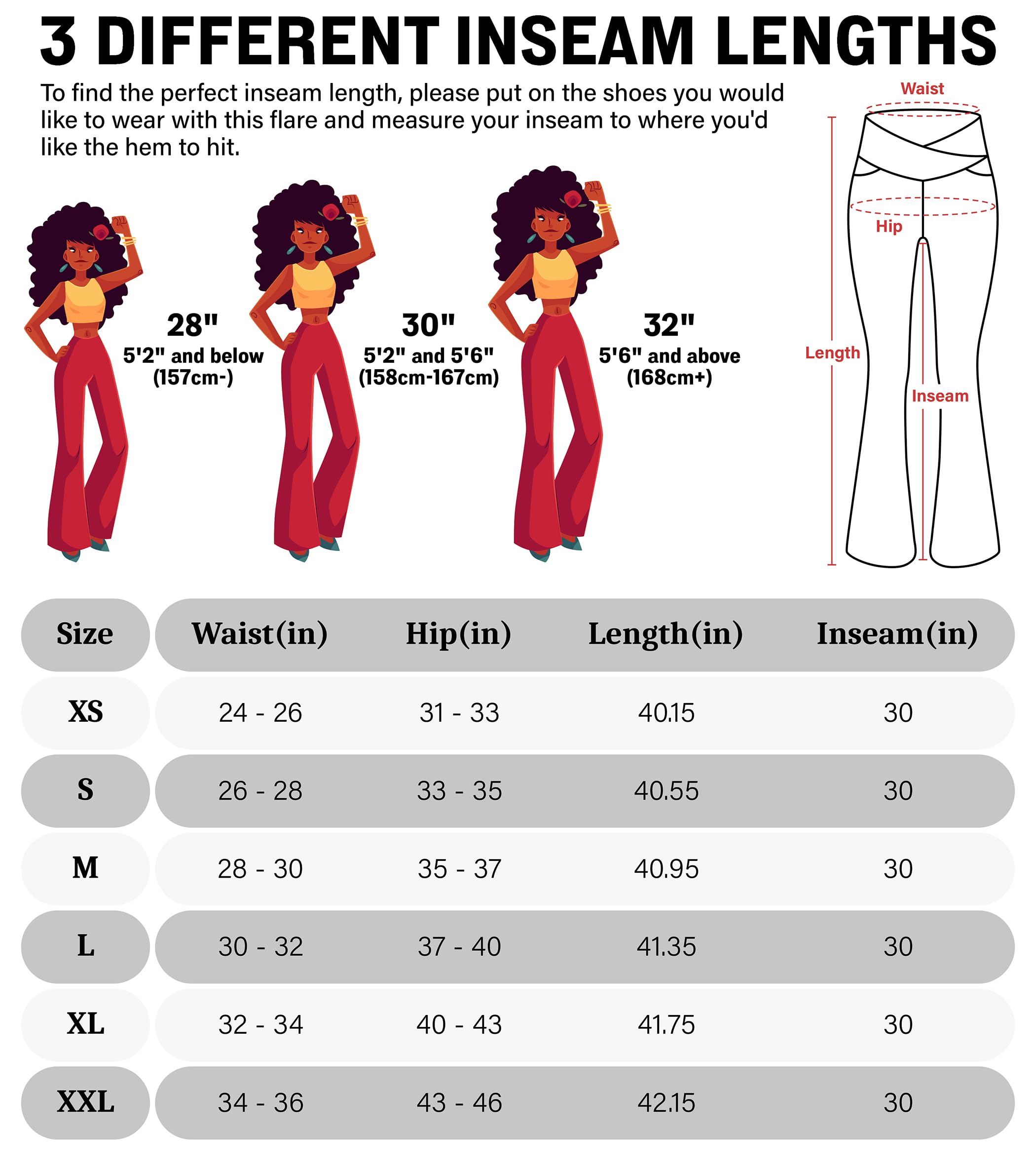 HEGALY Women's Flare Yoga Pants - Crossover Flare Leggings High Waisted Bootcut Bell Bottom Workout Sweatpants Black