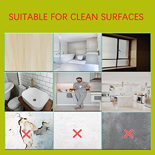 PJMNYFR 4 Pack Kitchen Towel Hooks+1Pack Sponge Cleaning Brush, Self Adhesive Wall Mount Push in Hook, Rag Dish Cloths Holders for Home Cabinet Bathroom, Blue,Green,White, 1.97IN×1.97IN×0.87IN