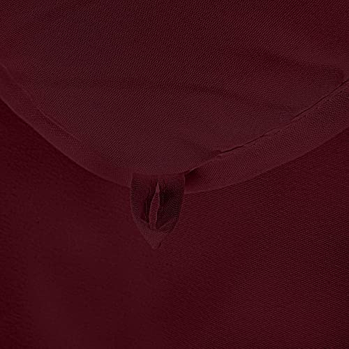 Utopia Bedding All Season Down Alternative Quilted Queen Comforter, Duvet Insert with Corner Tabs, Machine Washable, Bed Comforter (Burgundy/Red)