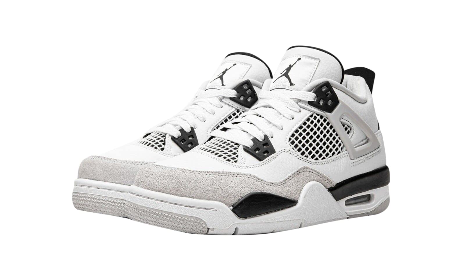 Jordan Youth Air 4 Retro GS 408452 111 Military Black - Size 4Y