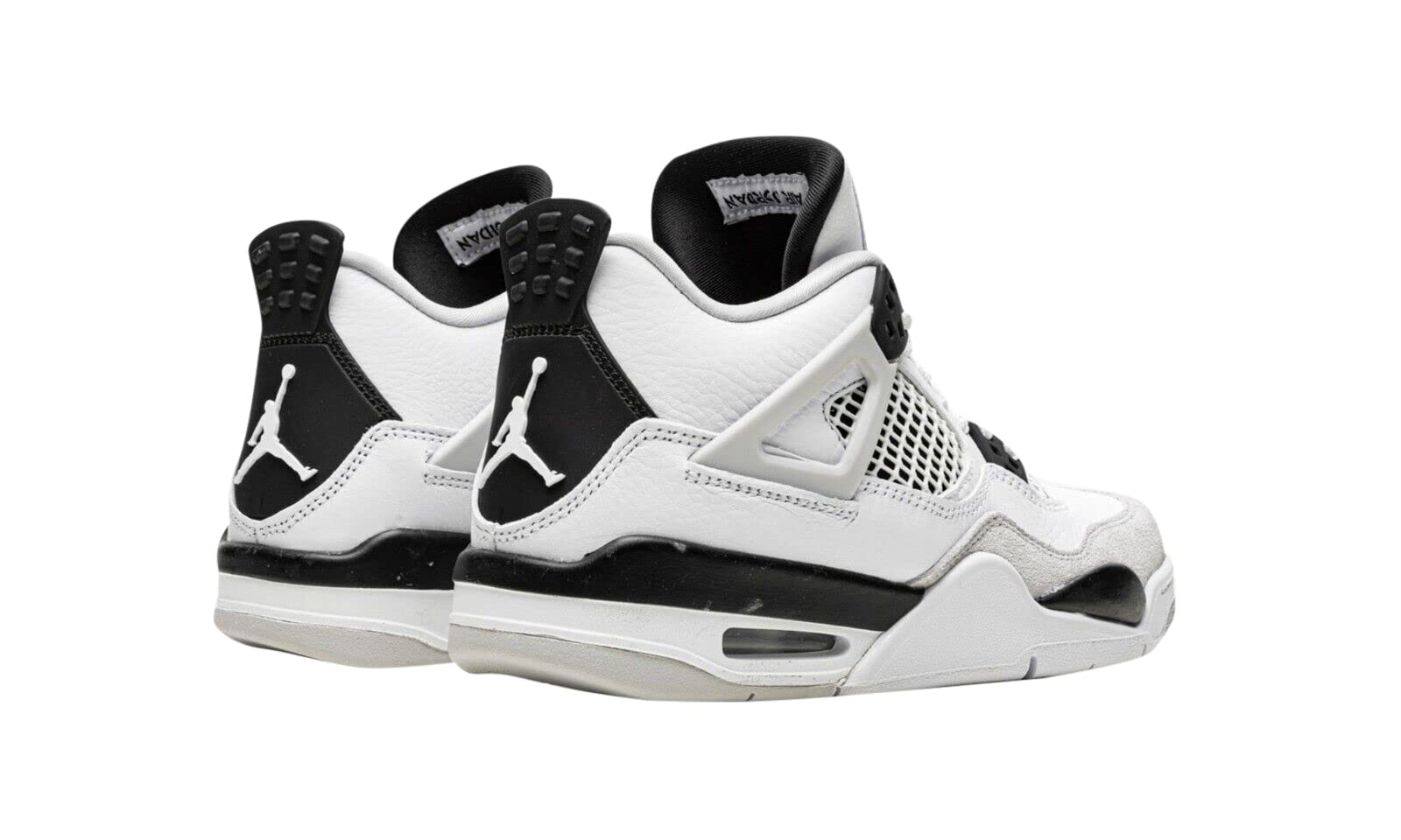 Jordan Youth Air 4 Retro GS 408452 111 Military Black - Size 4Y