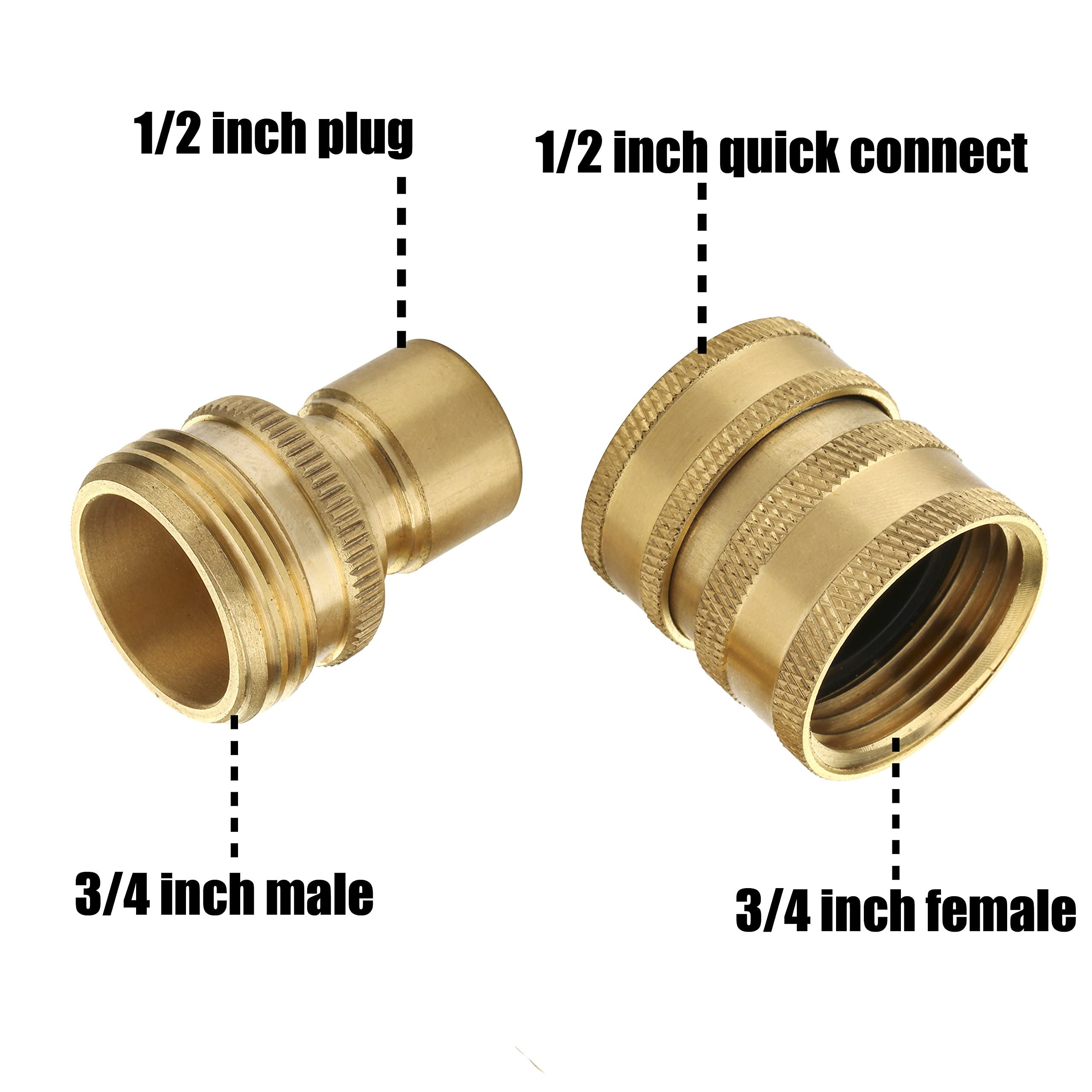 M MINGLE Foam Cannon for Pressure Washer, Ultimate Pressure Washer Adapter Set