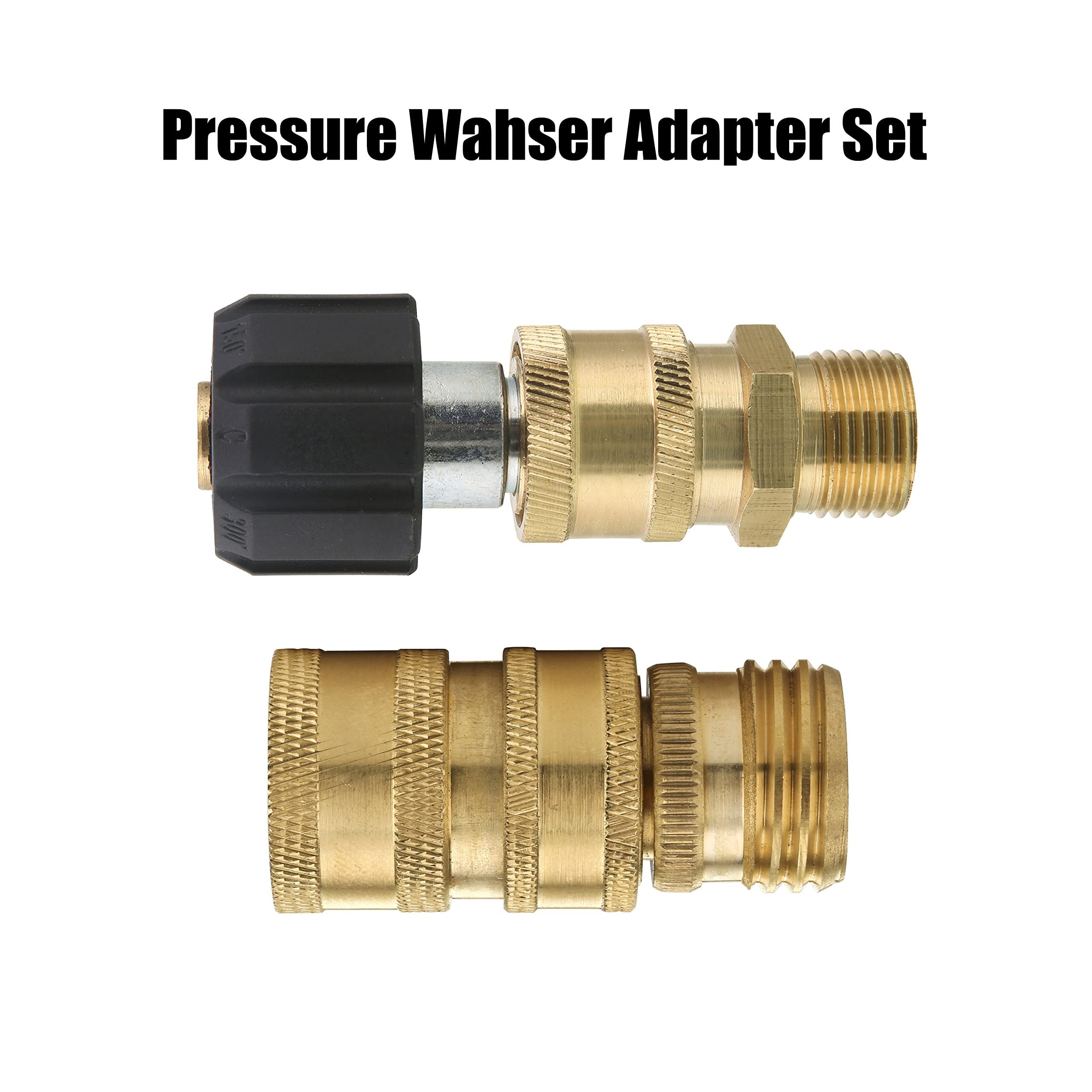 M MINGLE Foam Cannon for Pressure Washer, Ultimate Pressure Washer Adapter Set