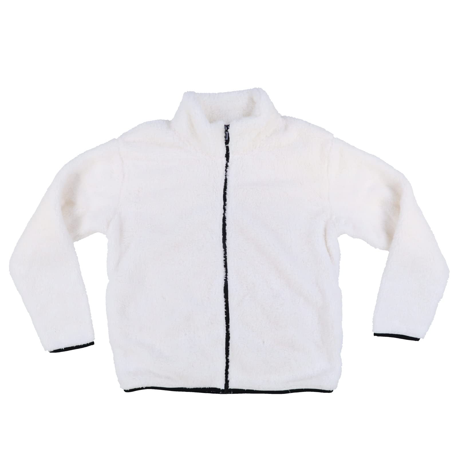 Victoria's Secret Pink Sherpa Full Zip Up Jacket (XL, Snow White)