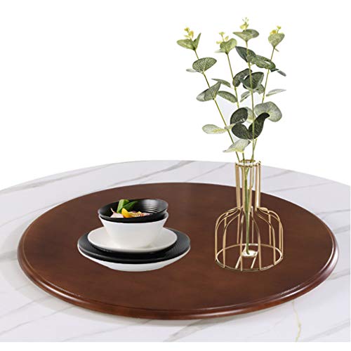 Wood Dining Table Turntable, Heavy Duty Lazy Susan, 24 Inch Home Rotating Plate, Smooth Service Tray