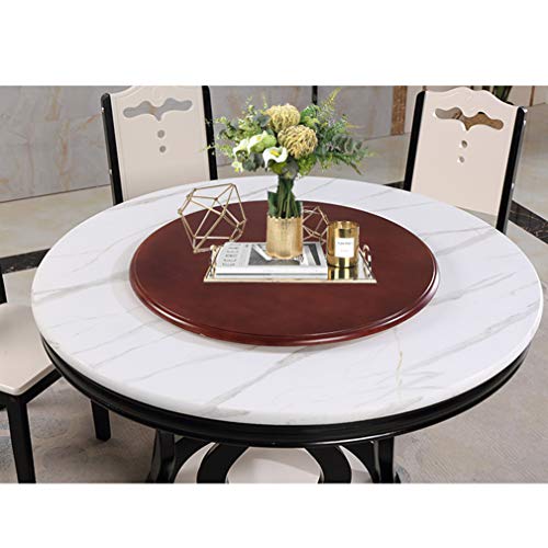 Wood Dining Table Turntable, Heavy Duty Lazy Susan, 24 Inch Home Rotating Plate, Smooth Service Tray