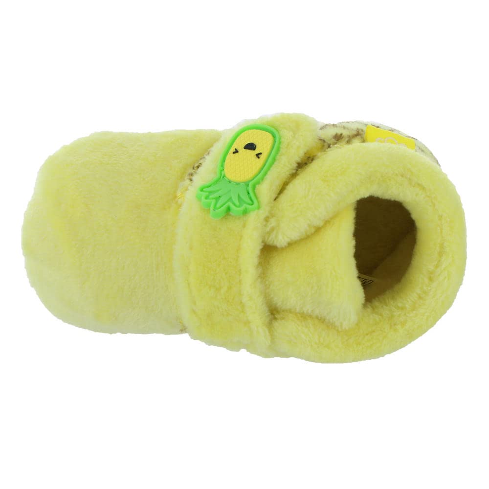 UGG Unisex-Baby Bixbee Pineapple Stuffie Boot, Pineapple-yellow, 2-3 Infant