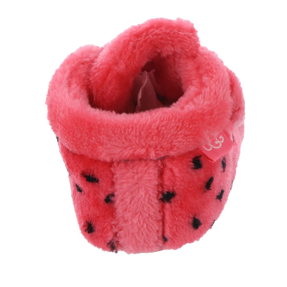 UGG Unisex-Baby Bixbee Watermelon Stuffie Boot, Watermelon-pink, 0-1 Infant