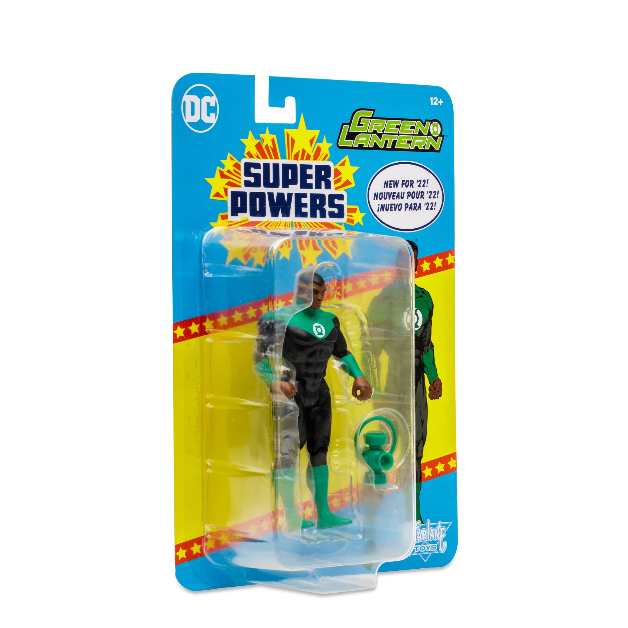 Green Lantern John Stewart (DC Super Powers) 4" Figure
