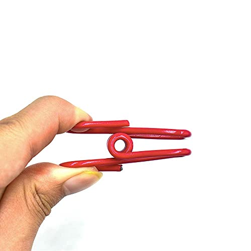 Chip Clips, Utility PVC-Coated Steel Clip for Food Package, Chips Bag, Clothes, Parper, Pack of 16, 2 Inch