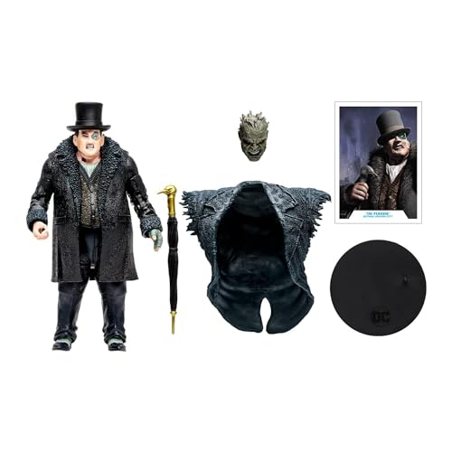 McFarlane Toys - DC Gaming Build-A 7IN Figures WV1 - Arkham City - The Penguin