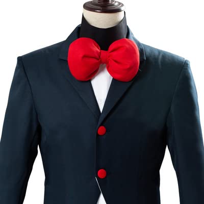ARY2020 Moxxie Cosplay Costume Tail Uniform Suit Halloween Carnival Party Costume Men Women Custom (L, Female)