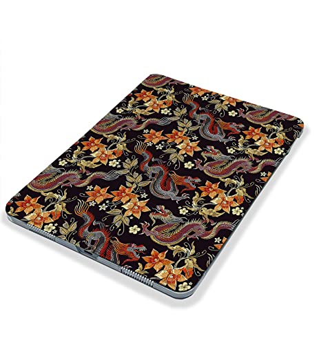 Cute Chinese Dragon Flowers case Compatible with iPad Mini Air Pro 7.9 8.3 9.7 10.2 10.9 11 12.9 inch Pattern Cover New 2022 2021 Trifold Stand 3 4 5 6 7 8 9 Generation 122 (8.3 Mini 6)