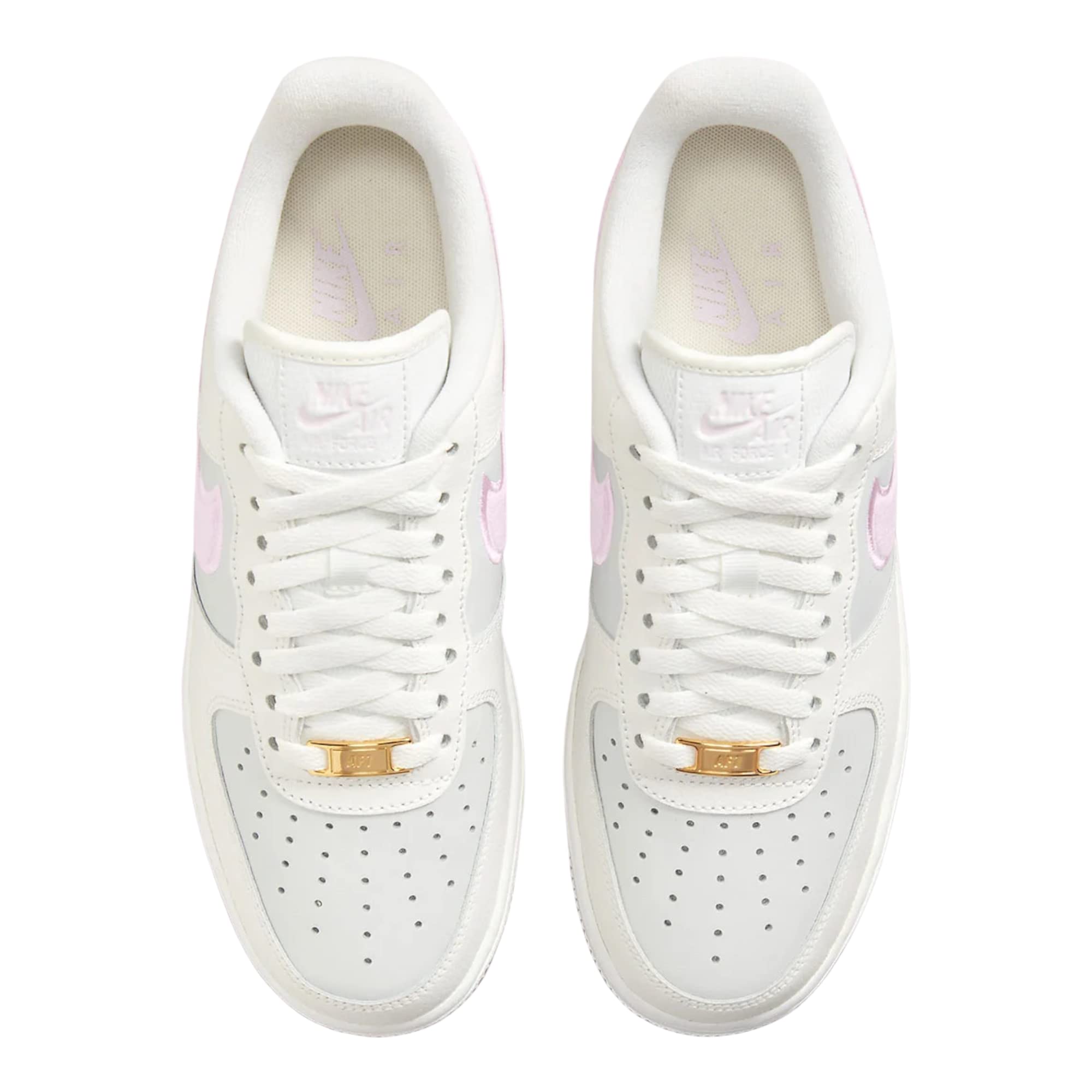 Nike Women's W Court Vision Lo Nn Nu Trainers, White Summit Regal Pink, 8 Women