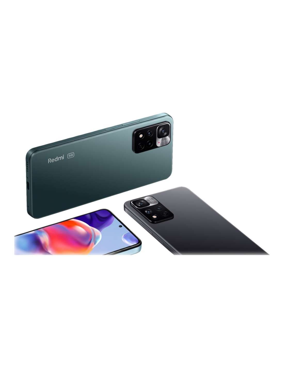Xiaomi Redmi Note 11 Pro+ Plus 5G + 4G 128GB + 8GB Unlocked 6.67" 108MP Night Mode (Not Verizon Sprint Boost Cricket Metro At&T) + (w/Fast Car 51W Charger Bundle) (Forest Green)