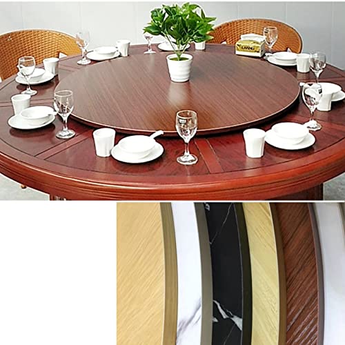 Wood Dining Table Turntable - Tabletop Serving Tray Round, Easy To Share Food, Smooth Surface, No Deformation And No Cracking, Multiple Colour, 360° Flexible Rotation, Lazy Susan Turntable